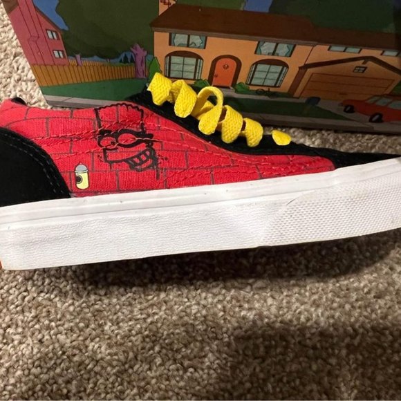 Vans | Shoes | Vans Limited Edition Bart Simpson Edition Size Toddler 1 ...